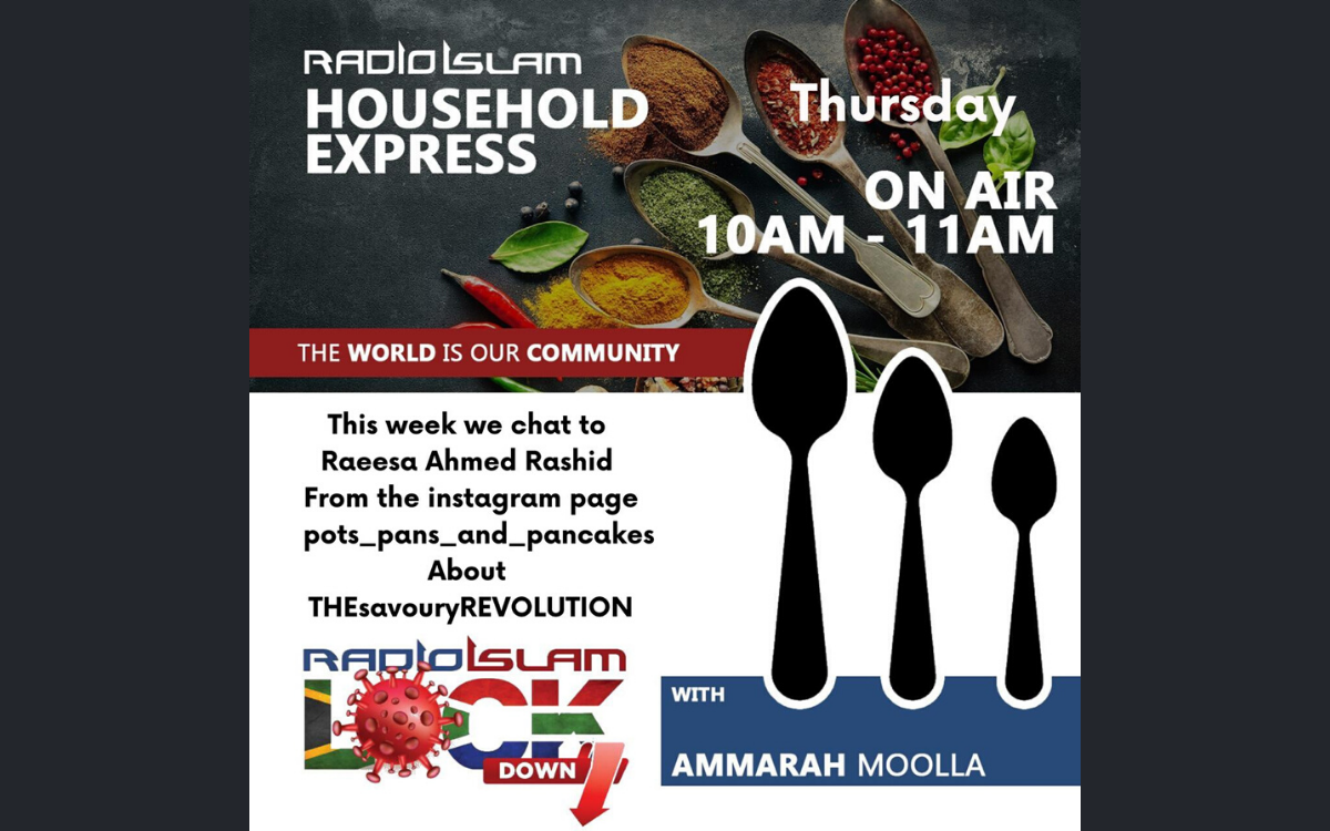 Household Express: We chat to Raeesa Ahmed Rashid - Radio Islam